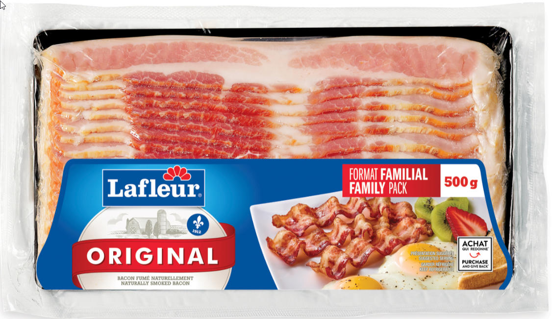 Bacon frais original - Lafleur